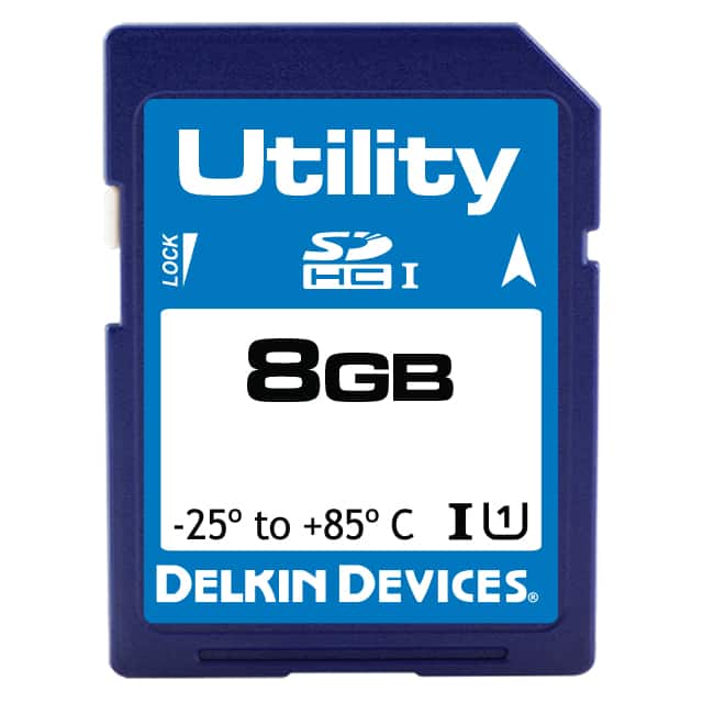8GB MLC SD CARD (-25C - +85C) SM SF08APGJP-U1000-3 DELKIN DEVICES製｜電子部品 ...