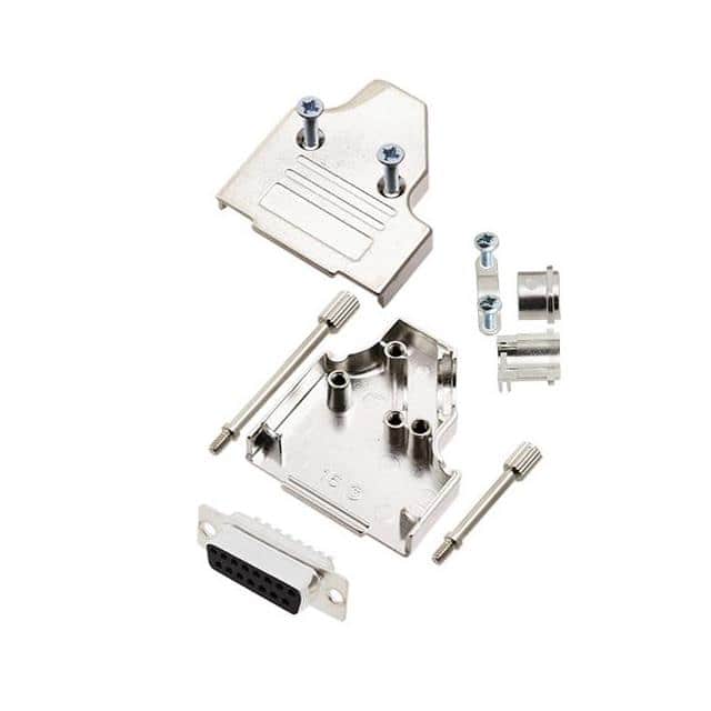 D-SUB BACKSHELL, FULL METAL, 35 6355-0007-12 Encitech Connectors AB製｜電子 ...