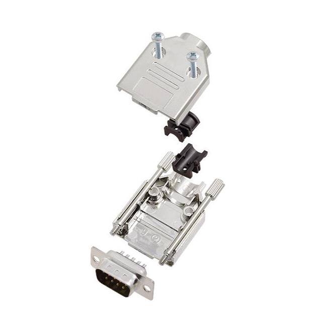 D-SUB BACKSHELL, SHIELDED, 180 + 6355-0030-01 Encitech Connectors AB製｜電子部品・半導体通販のマルツ