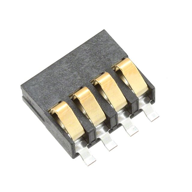CONN SPRING BATTERY 4POS SMD 009155004001016 京セラ製｜電子部品・半導体通販のマルツ
