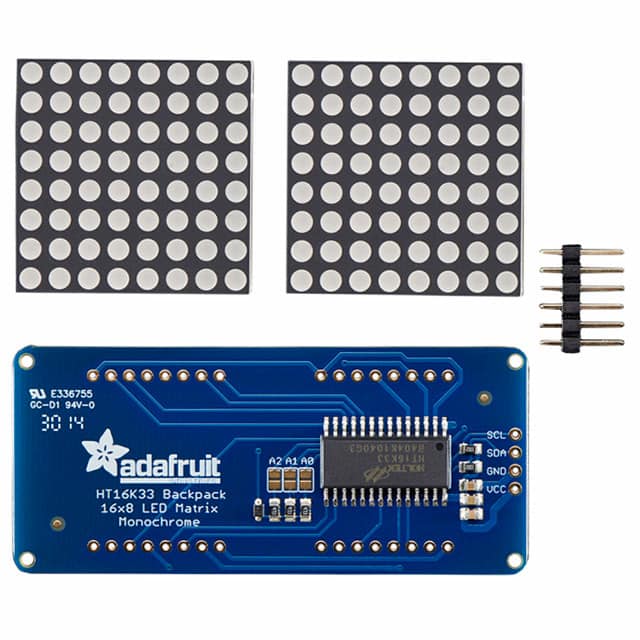 ADDRESS LED MATRIX I2C ORANGE 2052 Adafruit製｜電子部品・半導体通販のマルツ