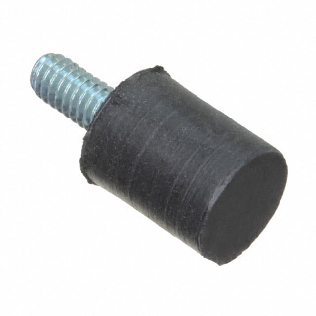 RND STANDOFF #8-32 SYN RUB 1/2" MB-200-UC08-SL20300 Aearo Technologies ...