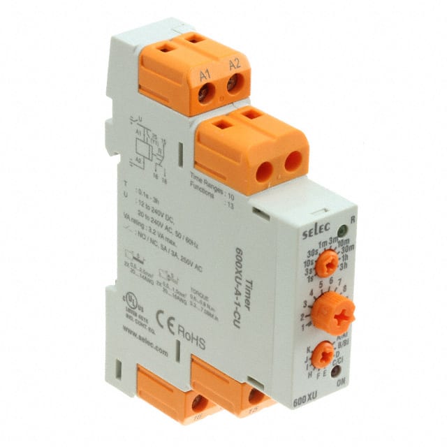 RELAY TIME DELAY 3HRS 3A 250V 600XU-A-1-CU Altech Corporation製｜電子部品・半導体 ...