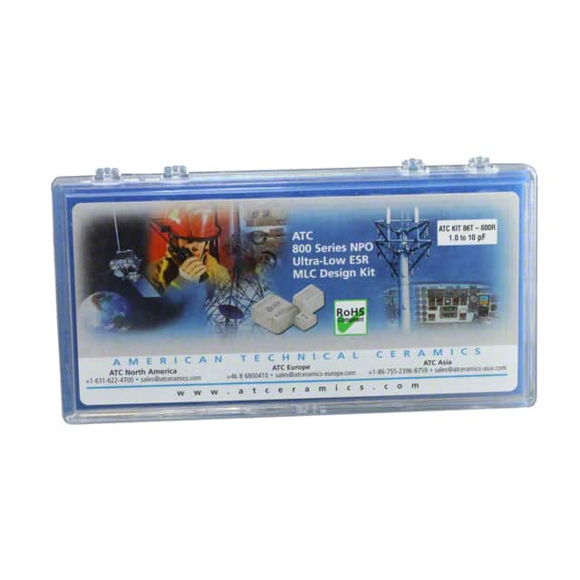 CAP KIT CERAMIC 1PF-10PF 240PC DK0086T American Technical Ceramics製｜電子 ...