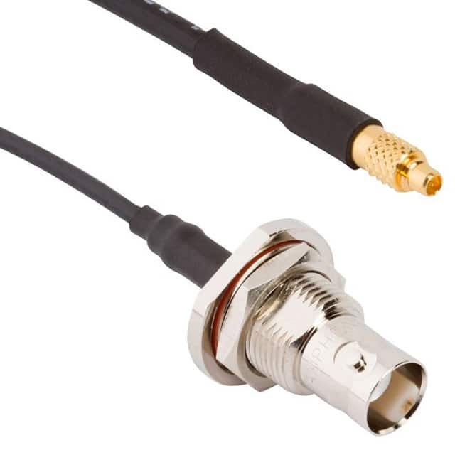 BNC BULKHEAD JACK TO MMCX PLUG O 095-850-206-012 Amphenol RF製｜電子部品・半導体 ...