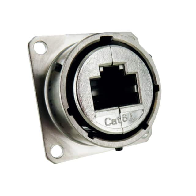 RJ FIELD CAT6A SQUARE FLANGE REC RJF6A2SA1B Amphenol PCD製｜電子部品・半導体通販のマルツ