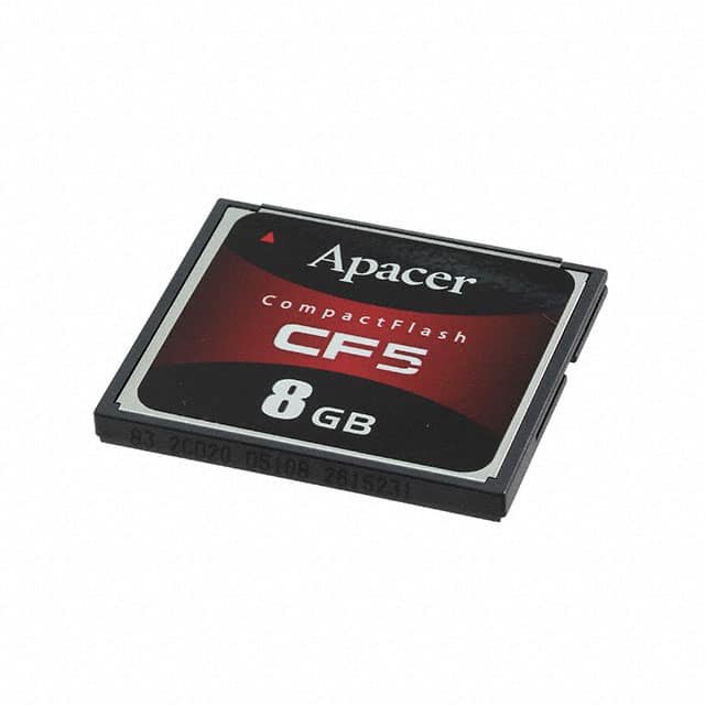 MEMORY CARD COMPACTFLASH 8GB MLC AP-CF008GL9FS-NR Apacer Memory America ...