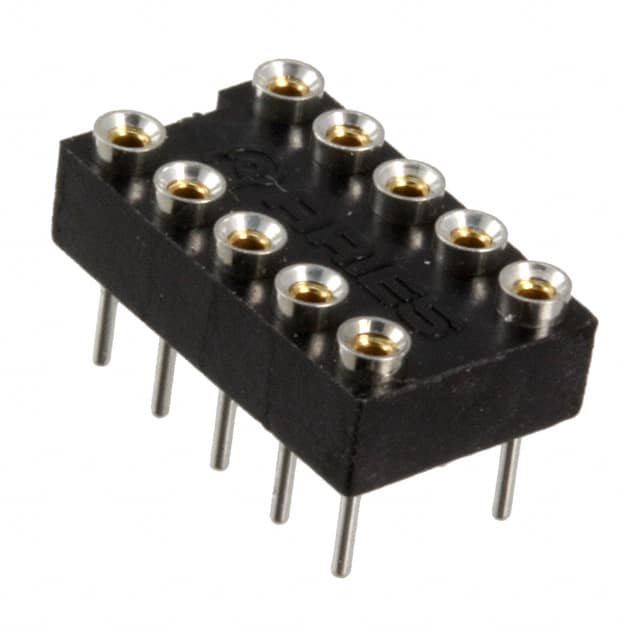 CONN IC DIP SOCKET 10POS GOLD 10-3513-10 ARIES製｜電子部品・半導体通販のマルツ