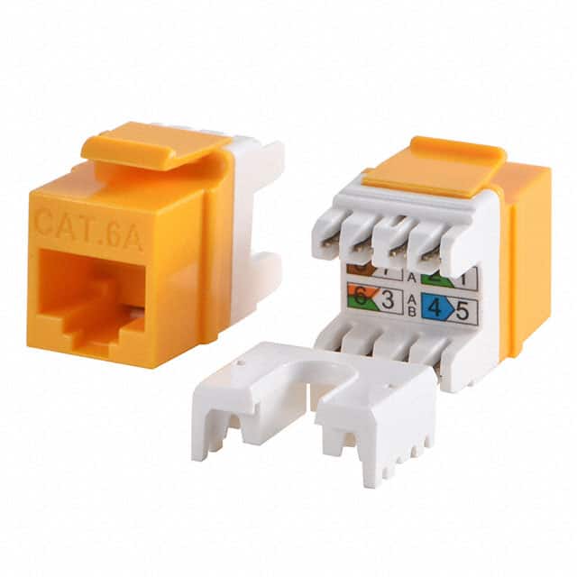 INSERT RJ45 JACK TO IDC CONN A-KEY-8-EG-GIB-WIY5 Assmann WSW Components ...