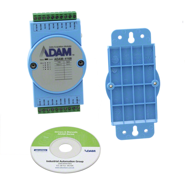 MODULE RELAY OUTPUT 8-CH 1.8W ADAM-4168-AE Advantech Corp製｜電子部品・半導体通販のマルツ