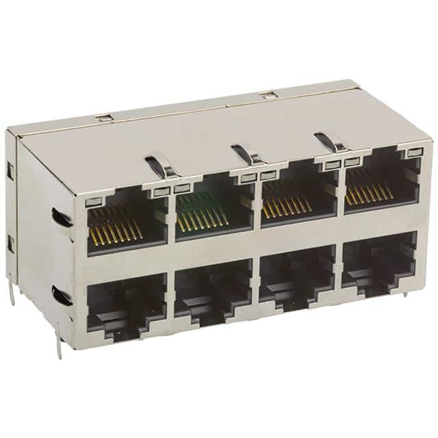 CONN JACK 8PORT 100 BASE-T PCB 0833-2X4R-55-F Bel Fuse Inc.製｜電子部品・半導体通販のマルツ