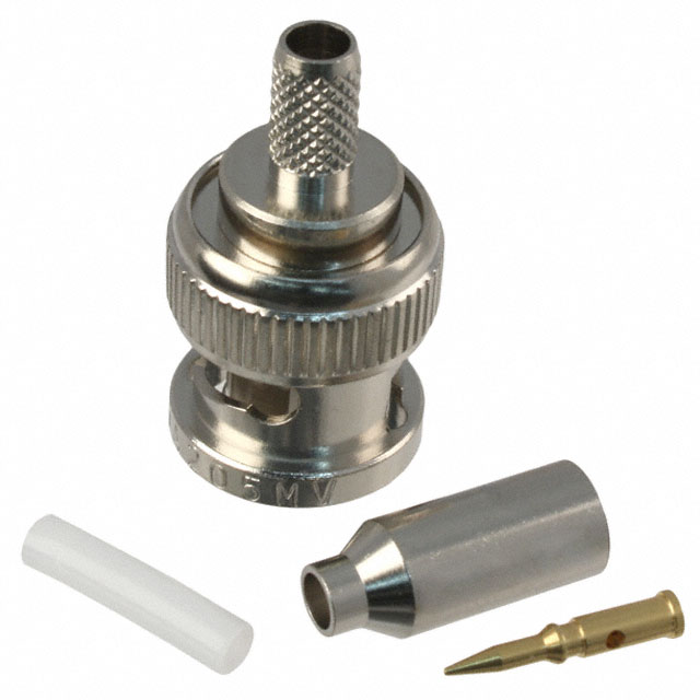 CONN BNC PLUG STR 50 OHM CRIMP 310A205MV Winchester Electronics製｜電子部品・半導体通販のマルツ