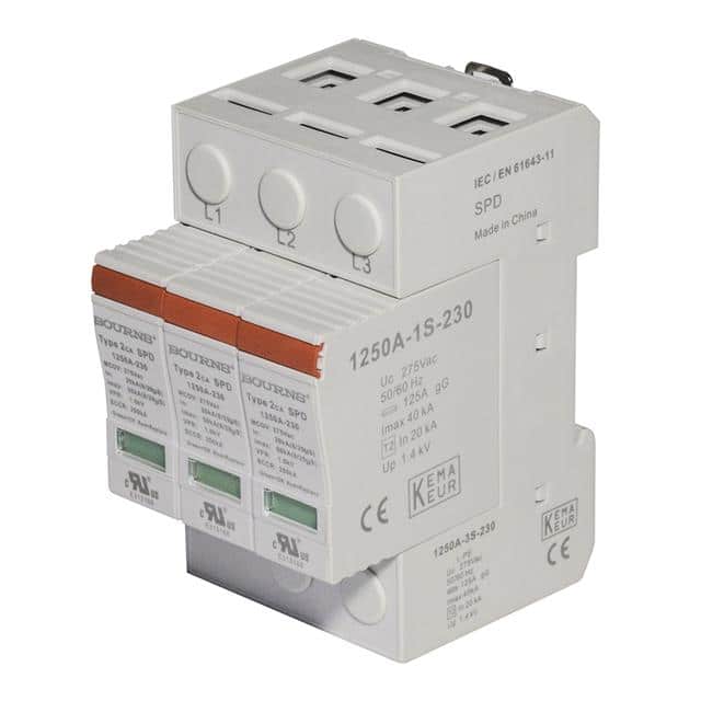 SPD AC 3P 347/600V, 480V (DELTA) 1250A-3S-480 Bourns Inc.製｜電子部品・半導体通販のマルツ