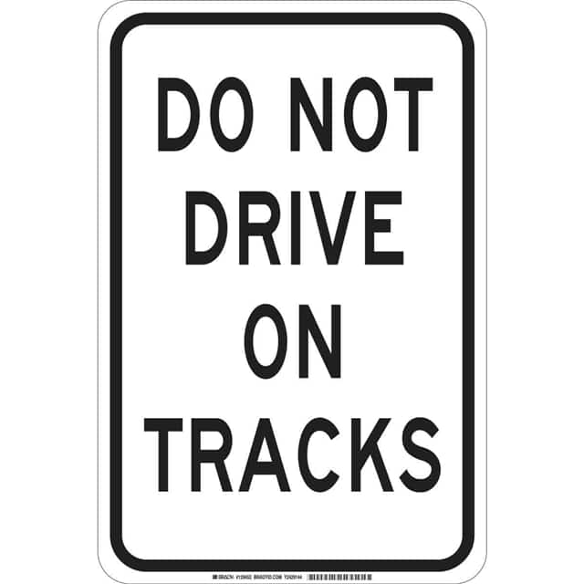 B555 18X12 BLK/WHT DO NOT DRIVE 129450 Brady Corporation製｜電子部品・半導体通販のマルツ