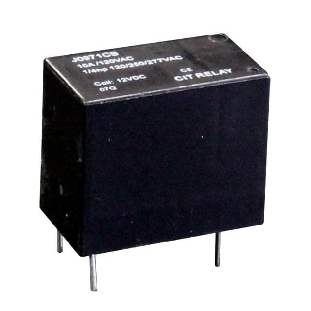 RELAY UL GEN PURP SPDT 48VDC J0971CS48VDC.45 CIT Relay and Switch製｜電子部品 ...
