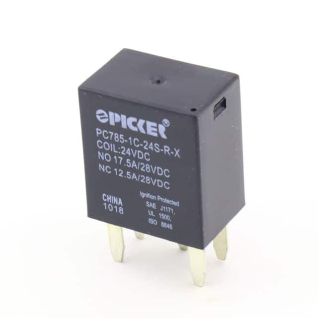 RELAY AUTOMOTIVE SPST 50A 12V PC792C-1A-C-12C-RN-X Picker Components製｜電子部品・半導体通販のマルツ