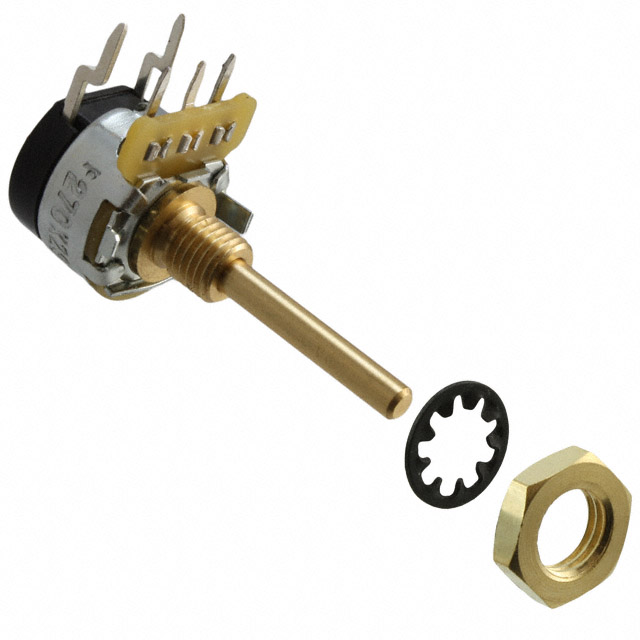 POT 500K OHM 1/5W CARBON LINEAR 270X232A504B1B1 CTS Electrocomponents製 ...