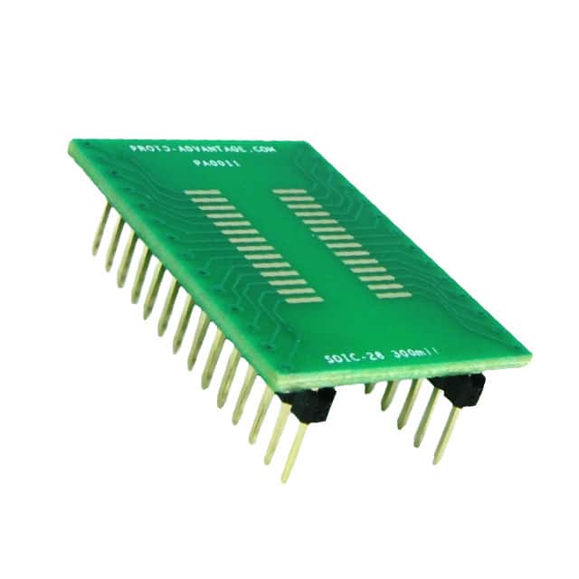 SOIC-28 TO DIP-28 SMT ADAPTER PA0011 Chip Quik Inc.製｜電子部品・半導体通販のマルツ