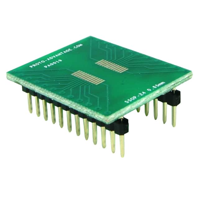 SSOP-24 TO DIP-24 SMT ADAPTER PA0019 Chip Quik Inc.製｜電子部品・半導体通販のマルツ
