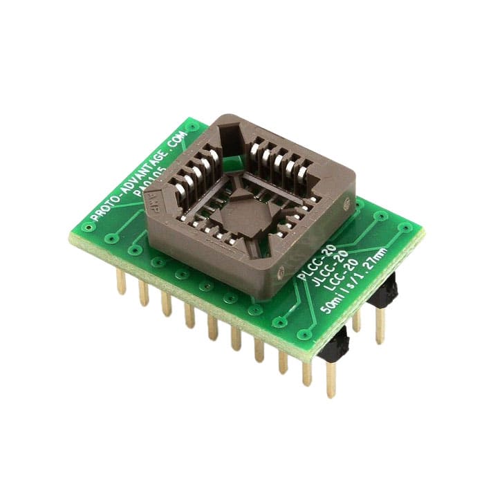 PLCC-20 SOCKET TO DIP-20 ADAPTER PA0105SOCKET Chip Quik Inc.製｜電子部品・半導体通販のマルツ
