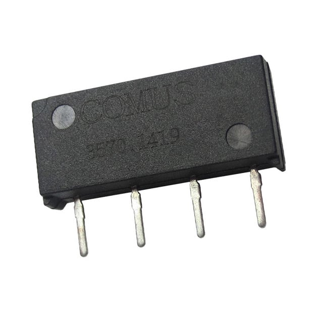 RELAY REED SIP SPST 1A 12V W/DI 3570-1419-123 Comus International製｜電子部品 ...