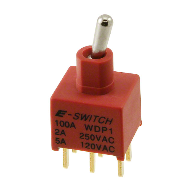 SWITCH TOGGLE DPDT 5A 120V 100AWDP1T2B4M2QE E-Switch製｜電子部品・半導体通販のマルツ