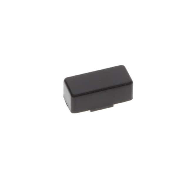 CAP PUSHBUTTON RECTANGULAR BLACK 5JBLK E-Switch製｜電子部品・半導体通販のマルツ