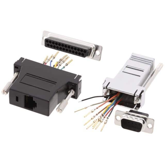 25 WAY MALE D-SUB TO RJ45 ADAPTO MHDA25-PMJ8-R-K MH CONNECTORS製｜電子部品 ...