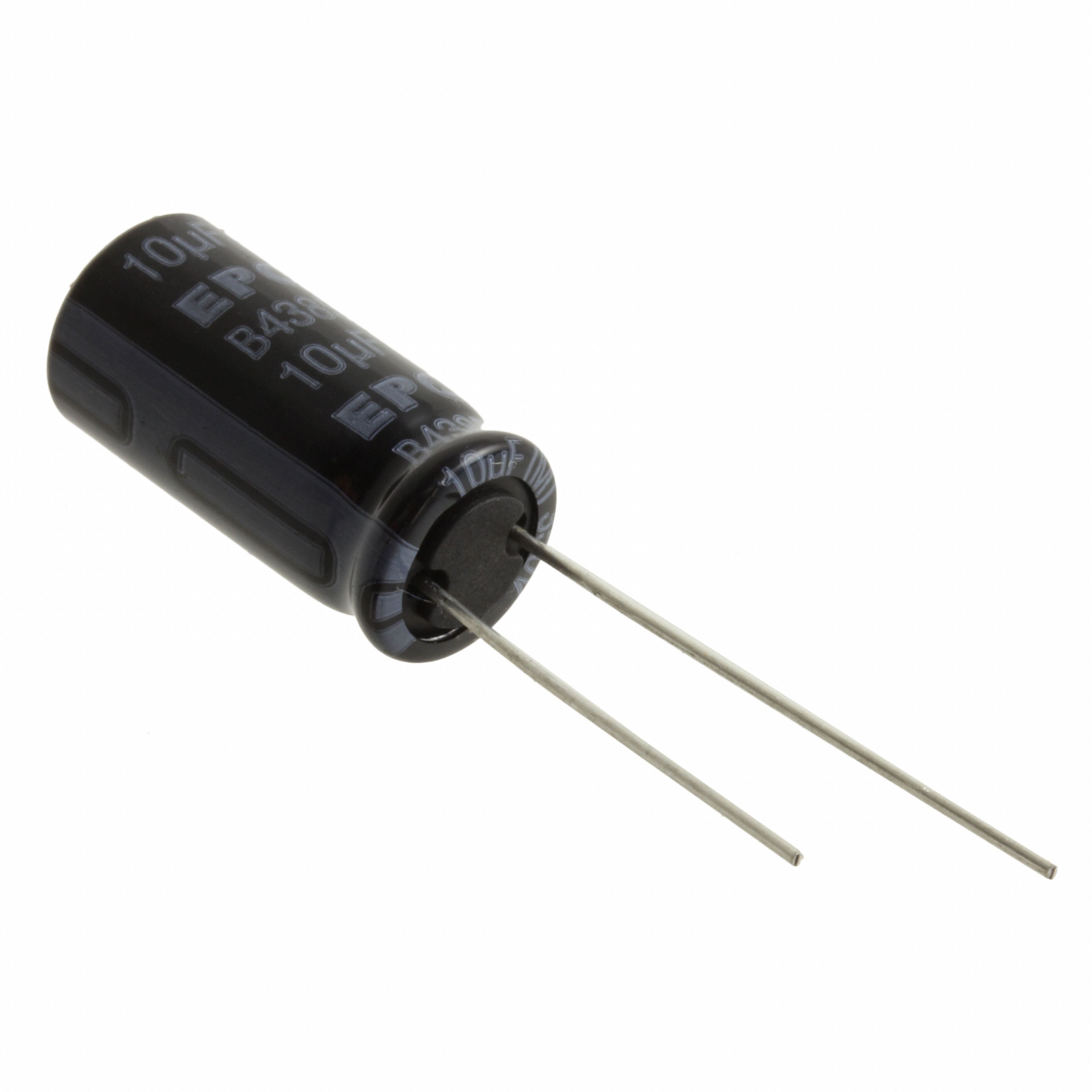 CAP ALUM 10UF 20% 350V RADIAL B43851A4106M000 EPCOS - TDK Electronics製 ...
