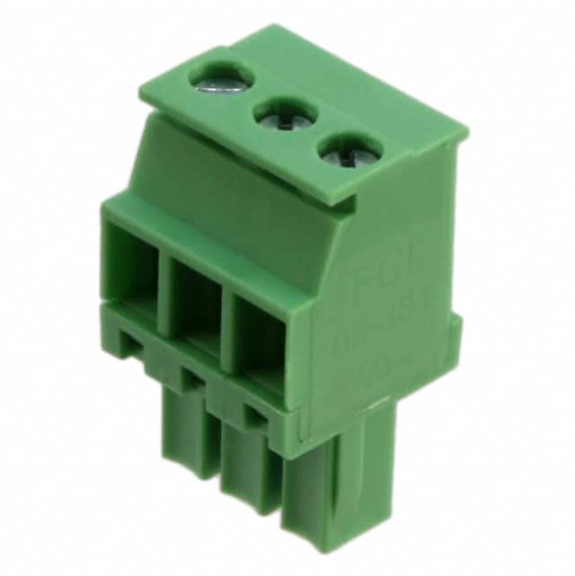 TERM BLOCK PLUG 3POS 3.81MM TS03315B0000G Amphenol Anytek製｜電子部品・半導体通販のマルツ