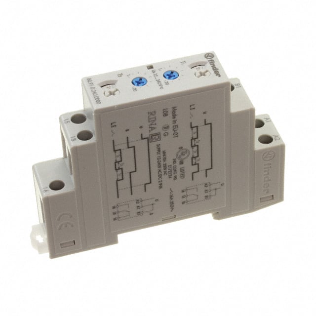RELAY TIME DELAY 24HR 16A 250V 80.91.0.240.0000 Finder Relays Inc.製｜電子 ...