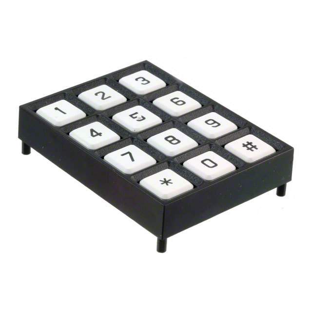 SWITCH KEYPAD 12 KEY 0.01A 24V 83AB1-102 Grayhill Inc.製｜電子部品・半導体通販のマルツ