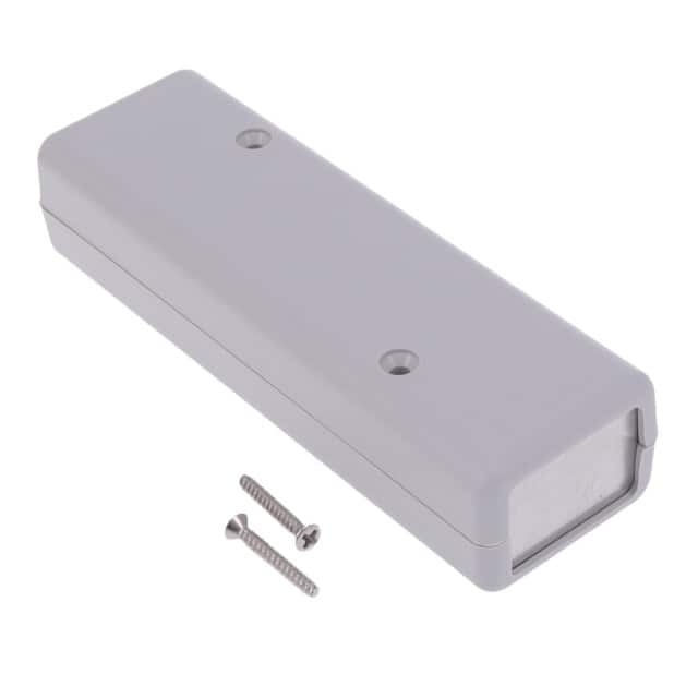 BOX ABS GRAY 4.490"L X 1.410"W 1593DALGY Hammond Manufacturing製｜電子部品 ...