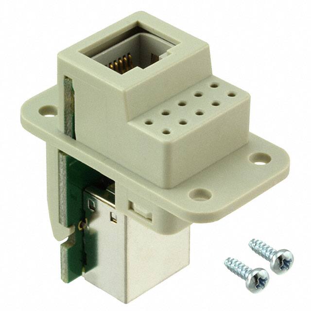 INSERT W/RJ45 FEMALE 8P8C+10P 09120113111 Harting製｜電子部品・半導体通販のマルツ