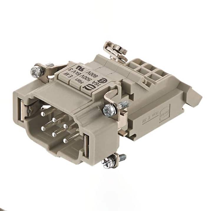 INSERT MALE 6POS+1GND TERM BLOCK 09330064626 Harting製｜電子部品・半導体通販のマルツ