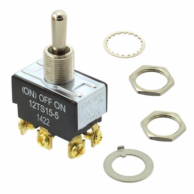 SWITCH TOGGLE DPDT 20A 125V 12TS15-5 Honeywell製｜電子部品・半導体通販のマルツ