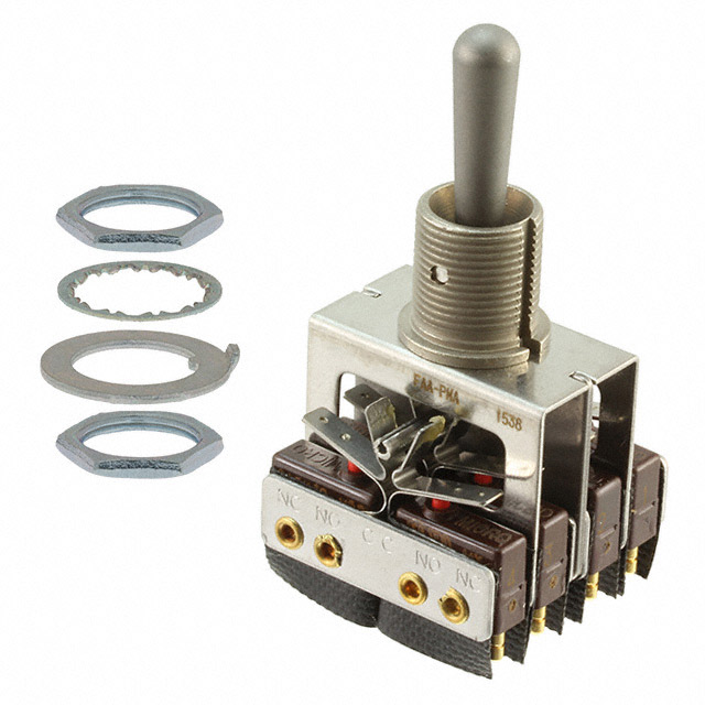 SWITCH TOGGLE 8PDT 7A 115V 68AT22-7｜電子部品・半導体通販のマルツ