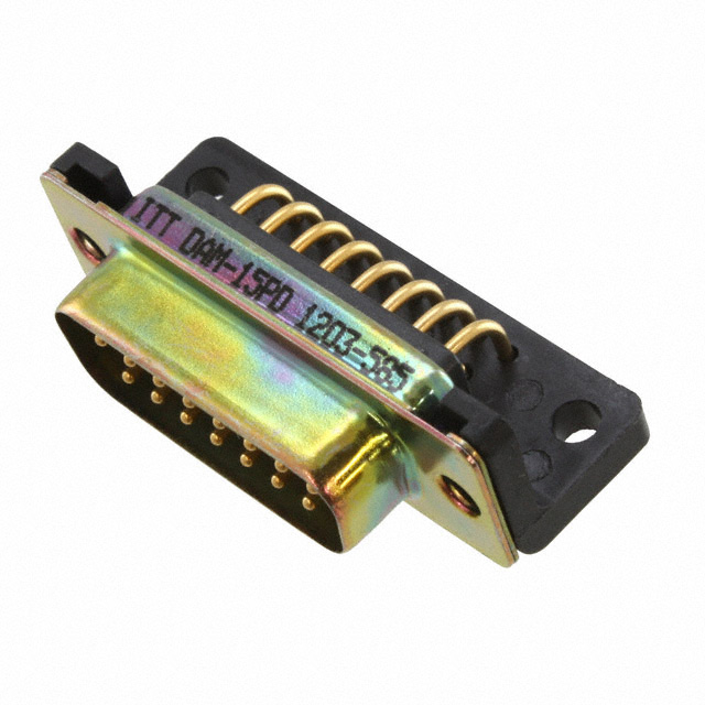 CONN D-SUB PLUG 15POS R/A SLDR DAM-15P-D ITTキャノン製｜電子部品・半導体通販のマルツ