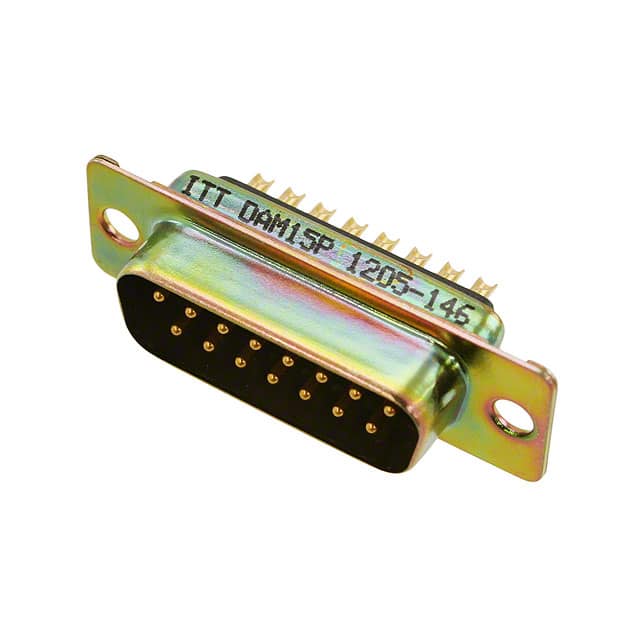 CONN D-SUB PLUG 15POS PNL MNT DAM-15P ITTキャノン製｜電子部品・半導体通販のマルツ