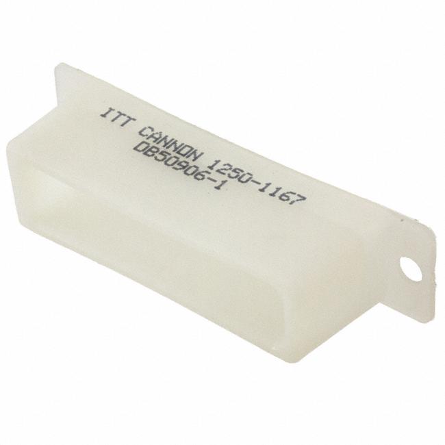CONN POTTING SHELL 25POS WHITE DB509061 ITTキャノン製｜電子部品・半導体通販のマルツ