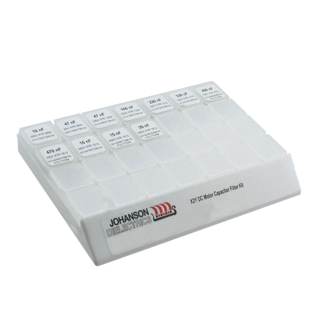 CAP KIT CER 0.01UF-0.47UF 250PCS S-X2Y-MTR Johanson Dielectrics製｜電子部品 ...