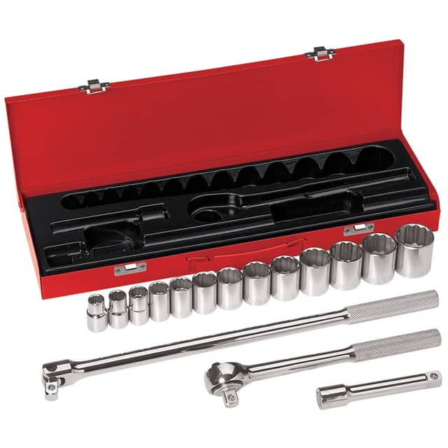 SOCKET SET 12PT 1/2"" 16PC 65512 Klein Tools製｜電子部品・半導体通販のマルツ