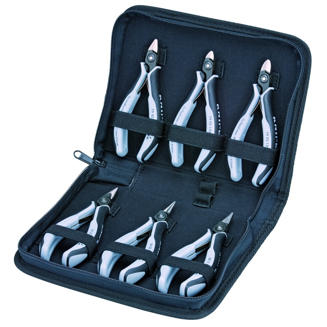 6 PC ESD TOOL SET IN ZIP POUCH 00 20 16 P ESD Knipex Tools LP製｜電子部品・半導体 ...