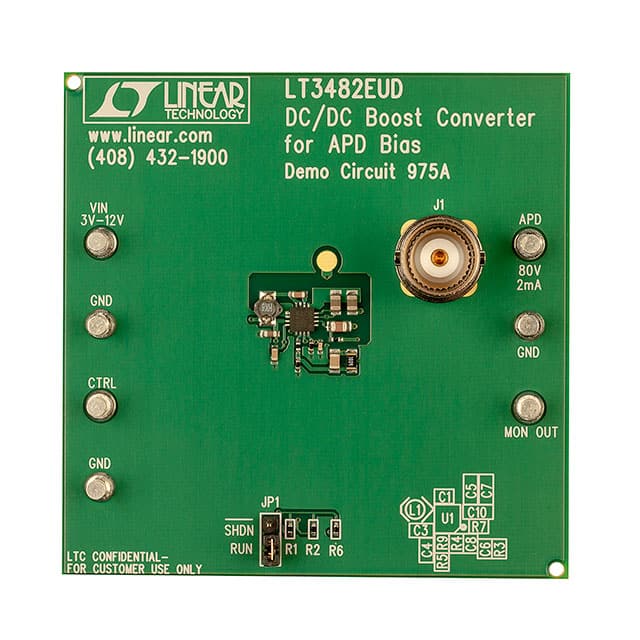 BOARD DEMO FOR LT3582EUD DC1247A アナログデバイセズ製｜電子部品・半導体通販のマルツ