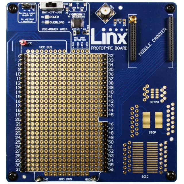 DEV KIT TRM 900 TT PROTO BOARD MDEV-PROTO Linx Technologies Inc.製｜電子部品 ...