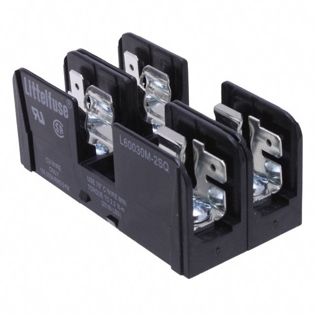 FUSE BLOCK CART 600V 30A CHASSIS L60030M2SQ Littelfuse Inc製｜電子部品・半導体通販のマルツ
