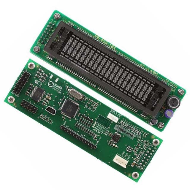 2X20 VFD DISPLAY USB BLU/GRN VK202-25-USB Matrix Orbital製｜電子部品・半導体通販のマルツ