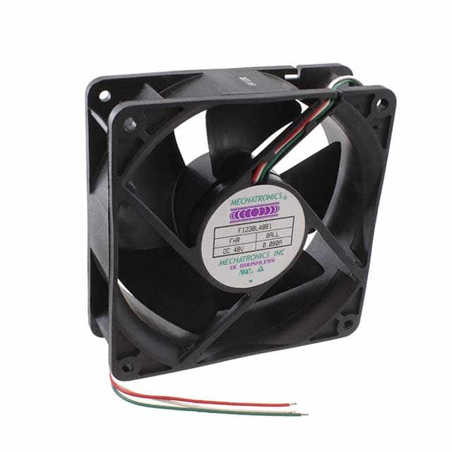 FAN AXIAL 119X38MM 48VDC WIRE F1238L48B1-FHR Mechatronics Fan Group製｜電子 ...