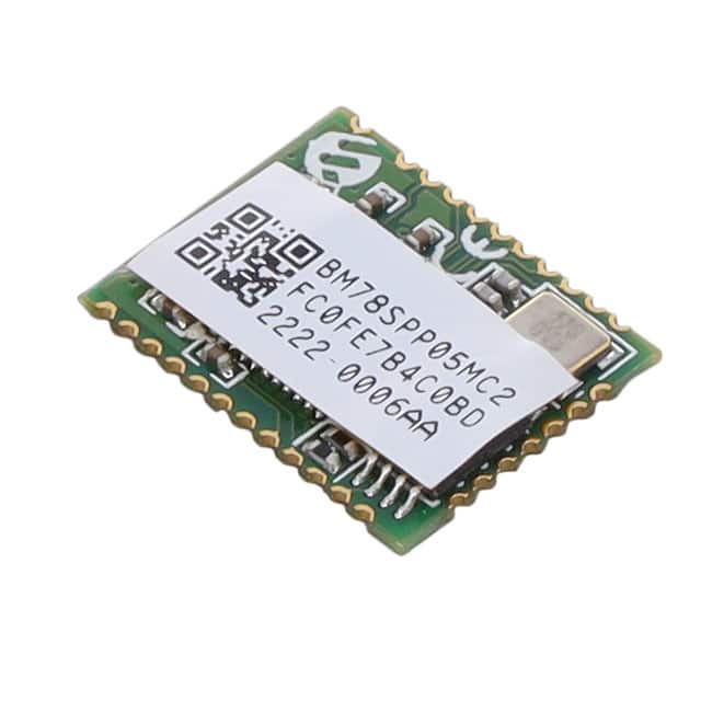 BLUETOOTH 5 DUAL MODE MODULE - S BM78SPPS5MC2-0006AA Microchip製｜電子部品 ...