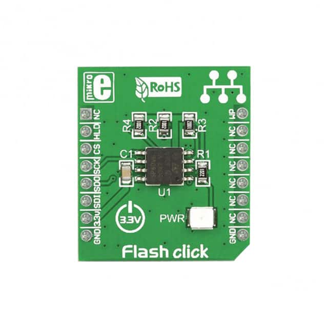 BOARD FLASH CLICK MIKROE-1199 MikroElektronika製｜電子部品・半導体通販のマルツ
